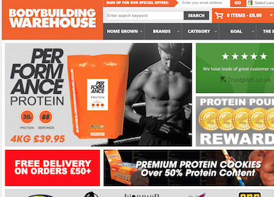 Bodybuilding Warehouse outsources PPC | News | Retail Technology
