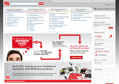 RS Components uses testing to refine online strategy | News | Retail ...