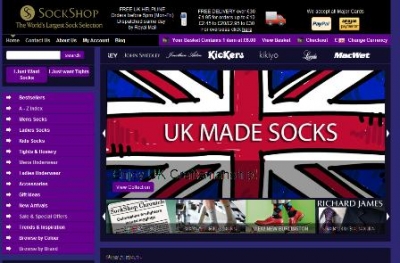 STUDY: SockShop enhances online experience | News | Retail Technology